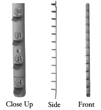 Clip and Go Flexible Jump Cup Strip (Pair) | MunroKennels.com