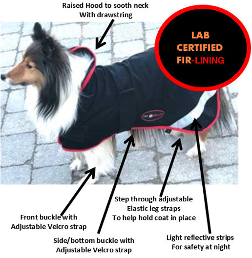 Therapeutic Mesh Dog Rugs (w/o Hood)